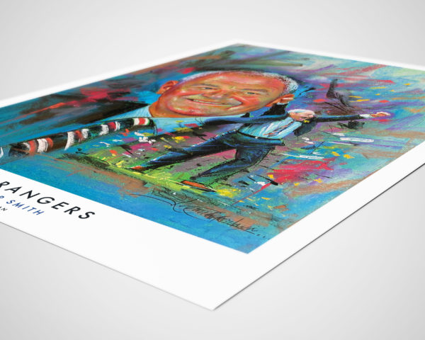 Mr. Rangers – Limited Edition Prints (500) - The Football Art Club