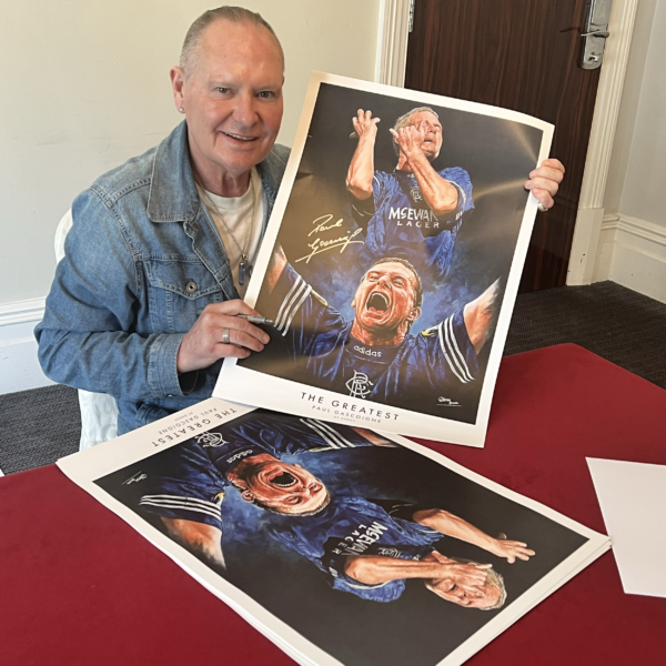 The Greatest – Paul Gascoigne Signed Artwork – Limited Edition A2 ...